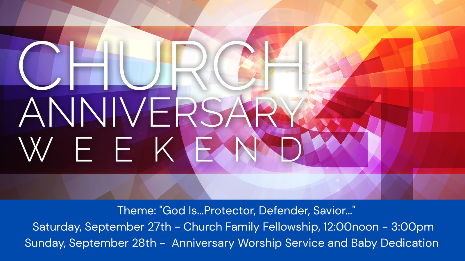 Announcements/Upcoming Events – First Baptist Church East Point